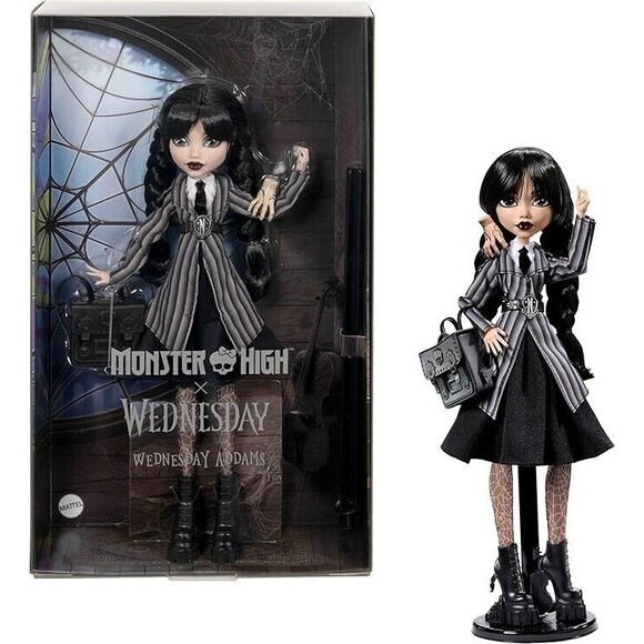 monster high | Toys | Monster High Doll Wednesday Addams Doll Adam ...